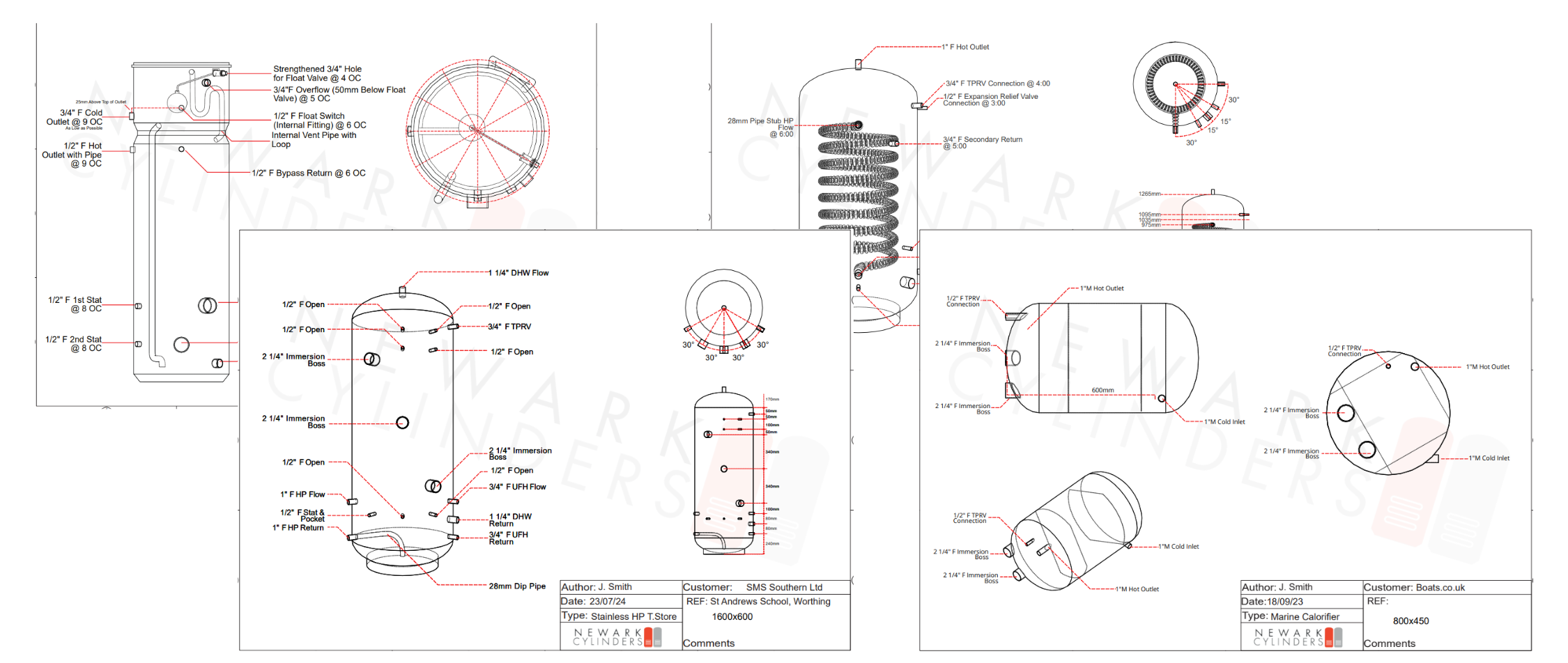 Bespoke Cylinder Solutions - Newark Cylinders