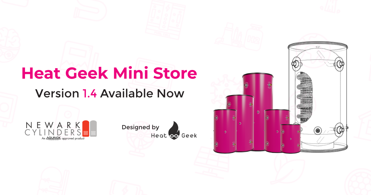 Heat Geek Mini Store Version 1.4 Released - Newark Cylinders
