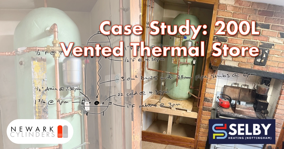 Case Study: Selby Plumbing and Heating - 200L Thermal Store - Newark ...